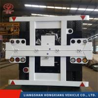 China Second Hand 40 FT Truck/ Flatbed Semi /Flat Bed Trailer/Skeleton Container /Semi /Trailer for sale