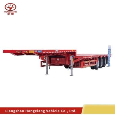 Cina Tractor Truck Transport Steel Skeleton Semi-trailer con sistema di frenatura a doppia linea in vendita