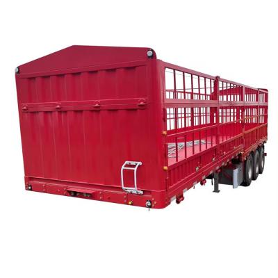 China ABS Anti-lock Braking System Flat Bed Container Semi Trailer for Containers 3 Axles for sale