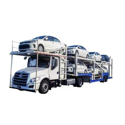 China EHL9400TPB 40FT Flatbed Semi Trailer 2 3 Axle Container Semi-Trailer Tire Number 8.12.16 for sale