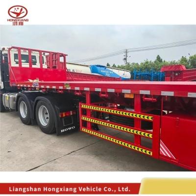 Cina Semi-remorchio a contenitore da 2 assi da 40 ft con sistema di frenatura a doppia linea e personalizzazione in vendita