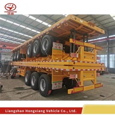 Cina Semi-remorchio a contenitore da 2 assi da 40 ft con sistema di frenatura a doppia linea e personalizzazione in vendita
