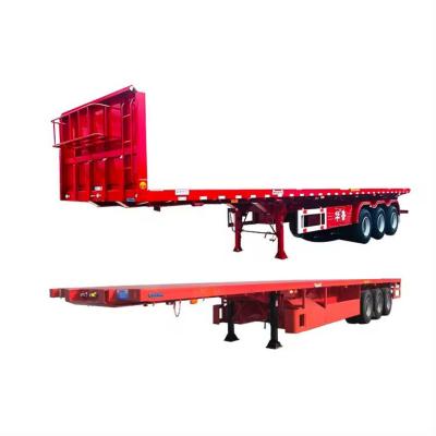 Cina Semirimorchio a pianta in acciaio da 30-80 tonnellate 2 3 4 assi rimorchio per container a pianta in vendita
