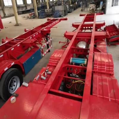 Cina Sport European Hydraulic Low Semi-Trailer Car Car Carrier con 8.12.16 pneumatici e battistrada da 1820 mm in vendita