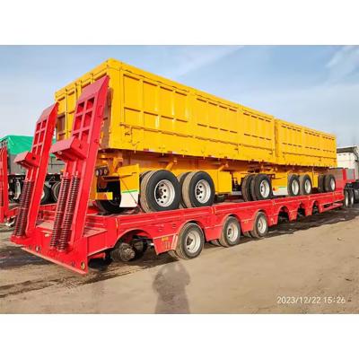 Cina Flatbed Truck Trailer 2020 Cimc Sale 40FT Semi-Trailer con Fuwa Axle Cimc Steel in vendita