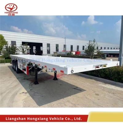 China 30 40 50 Ton Skeletal Container Trailer 8/12/16 Tires 1 Year After-sales Service Direct for sale