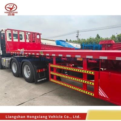 China 30 40 50 Ton Skeletal Container Trailer 8/12/16 Tires 1 Year After-sales Service Direct for sale