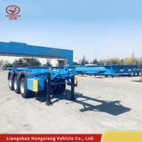 China 2/3/4 Axles Multi-link Type Skeleton/Skeletal Container Semi Trailer for Performance for sale
