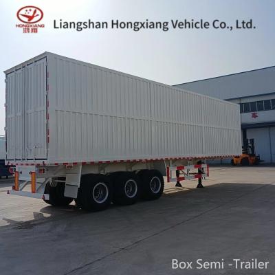 Cina Sosposizione meccanica/aerea Apparecchi domestici Trasporto di merci Semi Box Van Trailer in vendita