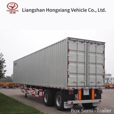 Cina Camionette in acciaio con tenda laterale di carico Van Semi-Retrailer con capacità di personalizzazione in vendita