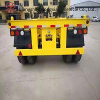 China Colour Specific Skeleton Semi-Trailer Container Chassis Trailer 40FT Container Trailer for sale