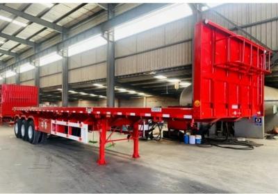 Cina Semirimorchio piatto di tipo furgone per il trasporto di materiali da costruzione e attrezzature agricole in vendita