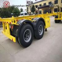China Skeleton Semi-Trailer Container Chassis with Customization and 2/3/4 Axle Number for sale