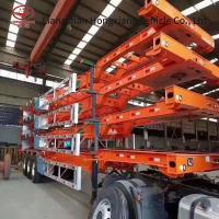 China Skeleton Semi-Trailer Container Chassis with Customization and 2/3/4 Axle Number for sale