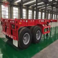 China ABS Anti-lock Braking System Extendable Sliding Mobile Container Skeleton Semi-Trailer for sale