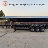 China Skeleton Chassis Semitrailer with 8sets Twist Locks Grade Medium Duty Customization for sale