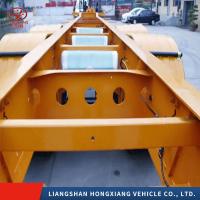 China Flatbed Skeleton Container Semi-Trailer The Prime Choice for Container Transportation for sale