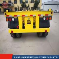 China Flatbed Skeleton Container Semi-Trailer The Prime Choice for Container Transportation for sale