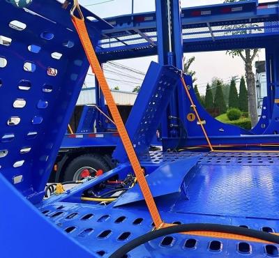 Cina 2 assi 80 tonnellate Autotrasporto Camione Middot Relè per il trasporto di acciaio pesante in vendita