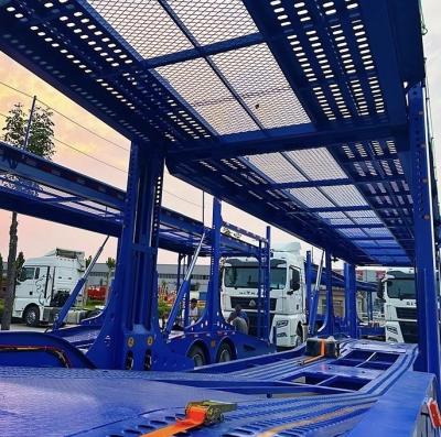 Cina 2 assi 80 tonnellate Autotrasporto Camione Middot Relè per il trasporto di acciaio pesante in vendita