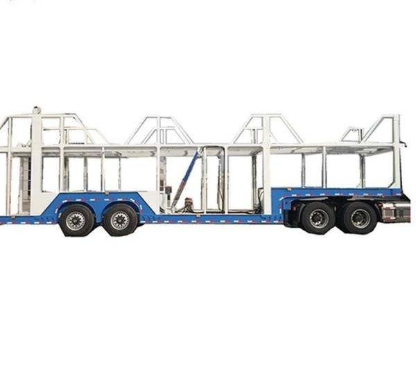 Quality Candle Type Suspension Systems 2 Axle Small Car Transport Semi Trailer for Light Duty for sale