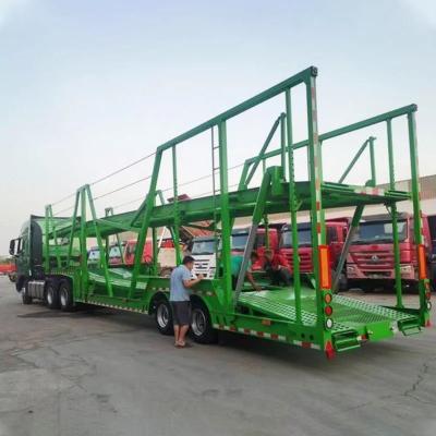 Cina 2/3 asse Twin City 8 semirimorchio per autotrasporti con sistema di frenatura antiblocco ABS in vendita