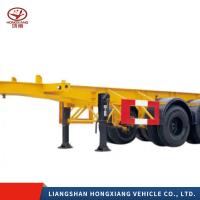 China Directly Sells Container Chassis Skeleton Trailers with Multi-link Suspension Systems for sale