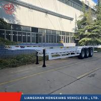 China 2/3/4 Axle Container Chassis Skeleton Semi Trailer for Customized Transport for sale