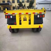 China Multi-link Type Container Chassis Skeleton Semi Trailer with and Multi-link Suspension for sale