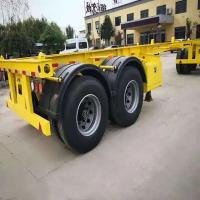 China Multi-link Type Container Chassis Skeleton Semi Trailer with and Multi-link Suspension for sale
