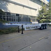 China Multi-link Type Container Chassis Skeleton Semi Trailer with and Multi-link Suspension for sale