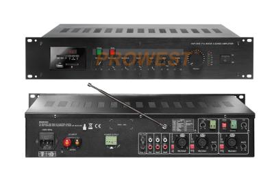 Cina Amplificatori di potenza 480W di deviazione standard/MMC/USB P.A.Audio per i night-club/le sale da pranzo in vendita