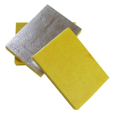 China Fireproof Waterproof GlassWool Board Thickness 25mm - 100mm Glass Fiber Insulation for sale