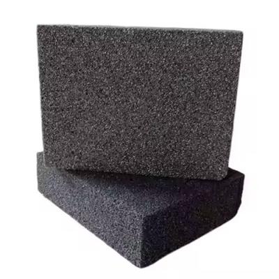 China Black Fire Resistant Insulation Foam Glass Material For Building Industrial Applications for sale