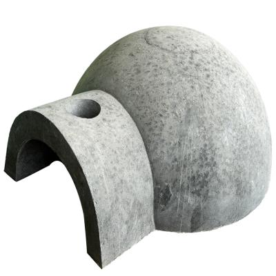 China Semi Finished Castable Refractory Pizza Oven High Strength High Temperature Custom for sale