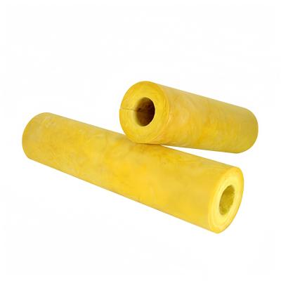 China 1200mm GlassWool Pipe Heat Insulation Flame Retardant Soundproof For HVAC Systems for sale