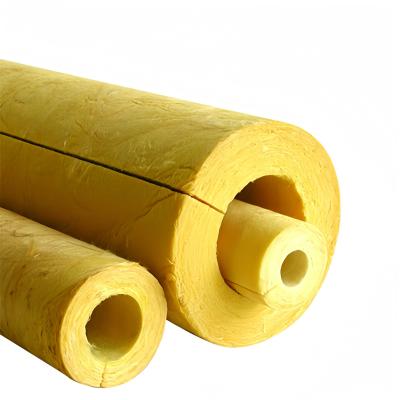 China Insulation Glass Wool Pipe Fireproof For Thermal Heat Preservation Pipes for sale