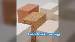 Lightweight Fire Brick Furnace Lining Insulation
