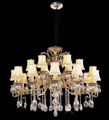 Cina Illuminazione a cristallo contemporanea d'ottone durevole del candeliere con l'alto potere LED in vendita