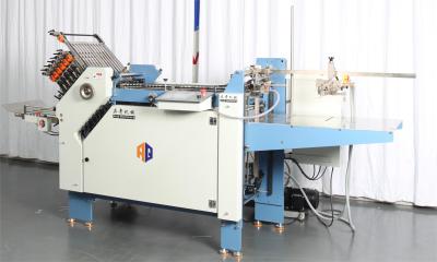 Cina Piegatrice di carta elettrica commerciale con un piatto 180m/min di 14 fermagli in vendita