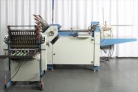 China Automatic Electric A4 Paper Folding Machine Leaflets Inserts Paper Folder For Pharma Industry for sale