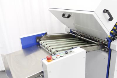 China Ultrasonic Leaflet Paper Folding Machine Double Tension Induction Large Format Pharmaceutical for sale