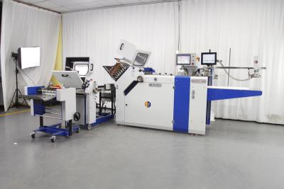 China Fast Speed Large Format Paper Folding Machine 70*120mm 300gsm For Instruction Leaflets for sale
