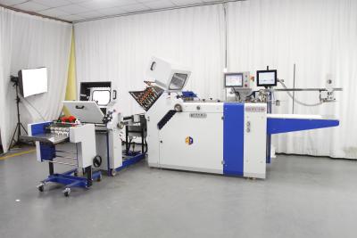 China Fast Speed Large Format Paper Folding Machine 70*120mm 300gsm For Instruction Leaflets for sale
