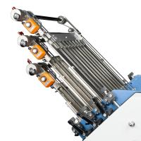 China Automatic Leaflets Inserts Folding Paper Folding Machine For Pharma Industry Folded Leaflets for sale