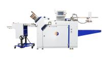 China Paper Folding Machine With Pile Feeder Automatic Zigzag For Pharmaceutical Leaflet for sale