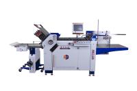 China 10 Buckle Plate Automatic Paper Folding Machine For Pharmaceutical Leaflets Paper Folder for sale