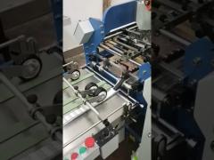 Hoge-efficiëntie knif vouwmachine Industrie Automatische elektrische papiervouwmachine