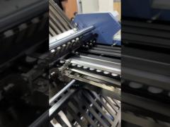 Machine de pliage de papier de précision pour la machine d'insertion de dépliants pharmaceutiques