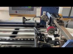 Máquina manual de dobrar papel com pasta de folhetos de dobragem cruzada para uso de impressão